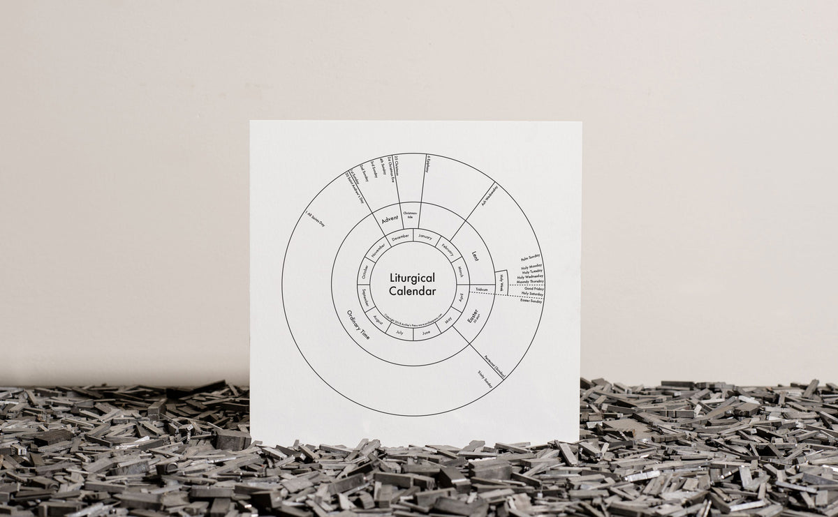 Liturgical Calendar Print – Archie's Press
