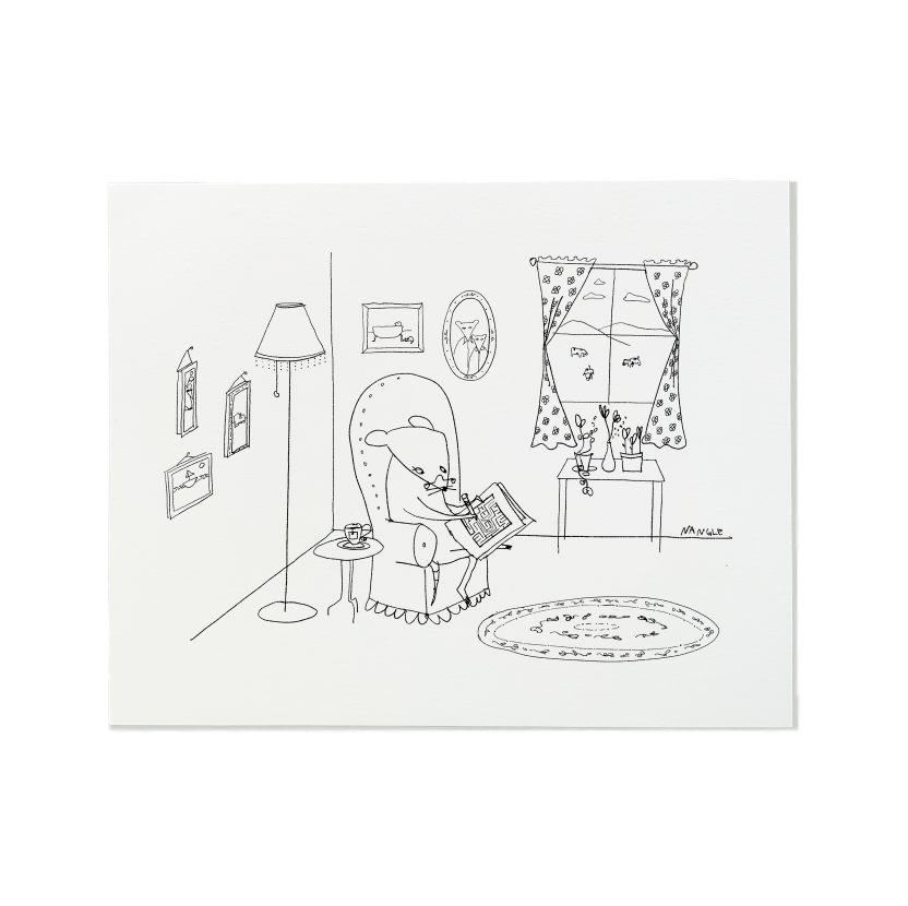 Maze by Jared Nangle Letterpress Print – Archie's Press