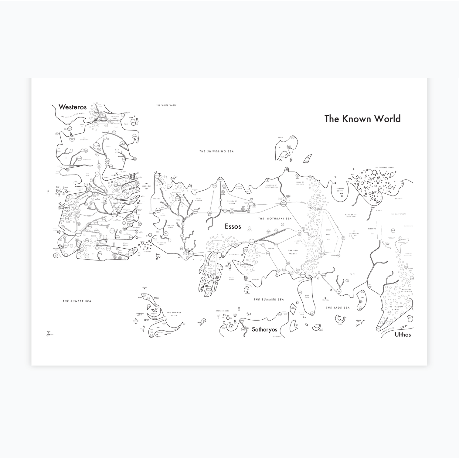 GoT Full World Map – Archie's Press