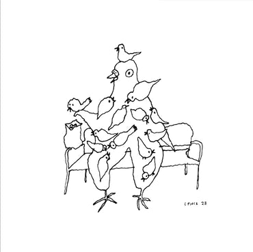 Pigeon Person Letterpress Print – Archie's Press