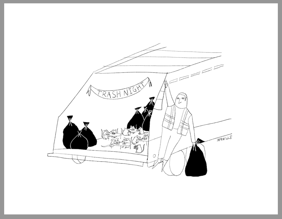 Trash Night by Jared Nangle – Archie's Press